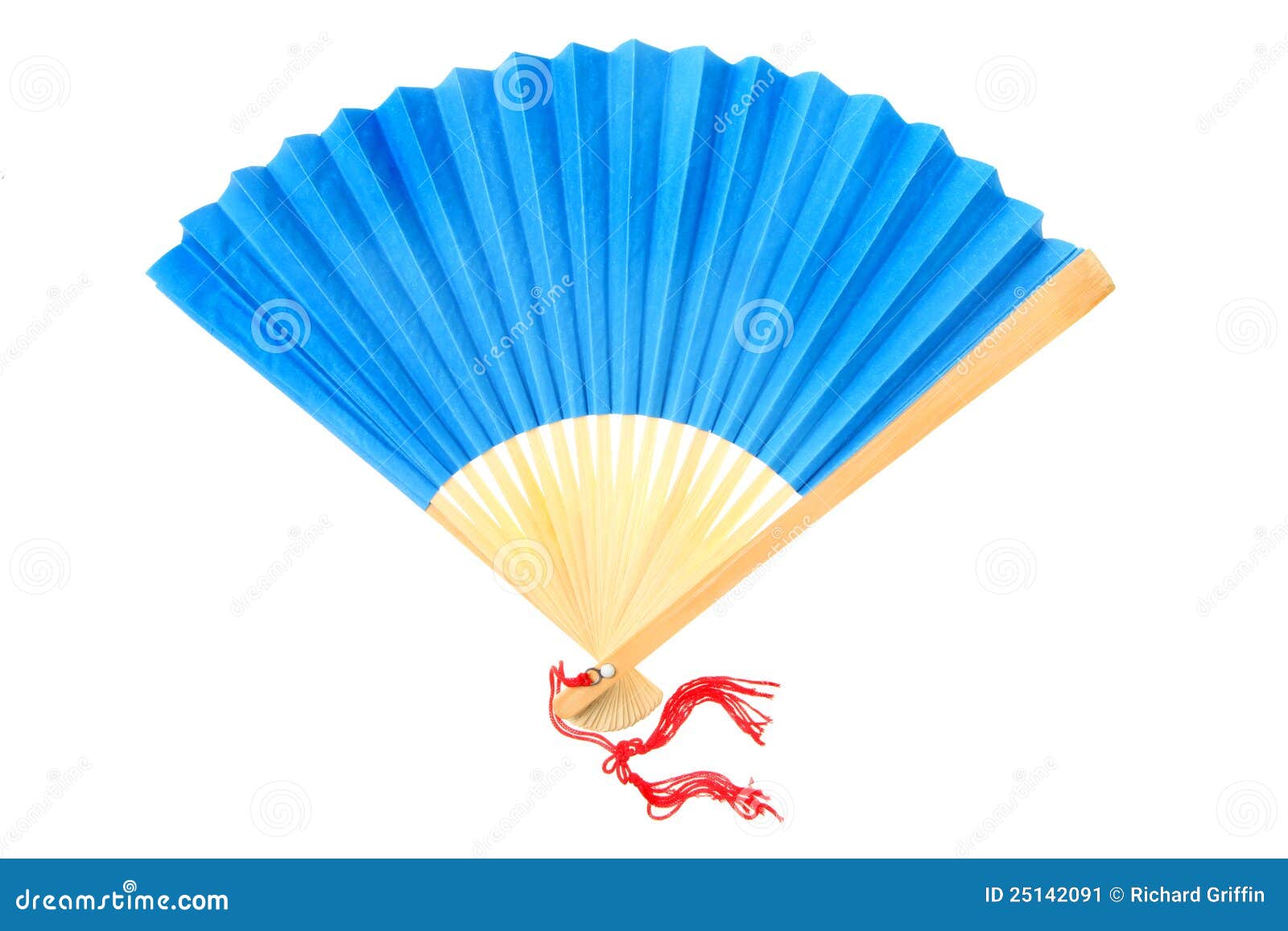 Blue fan stock image. Image of blue, paper, open, bamboo - 25142091