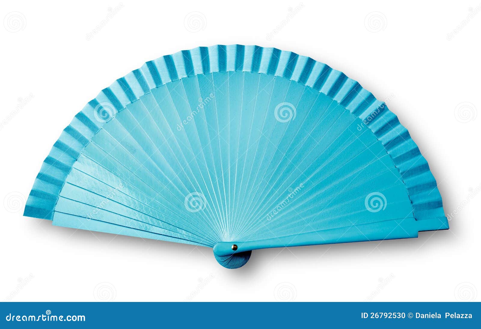 Blue fan stock photo. Image of bright, hand, object, lacquered - 26792530