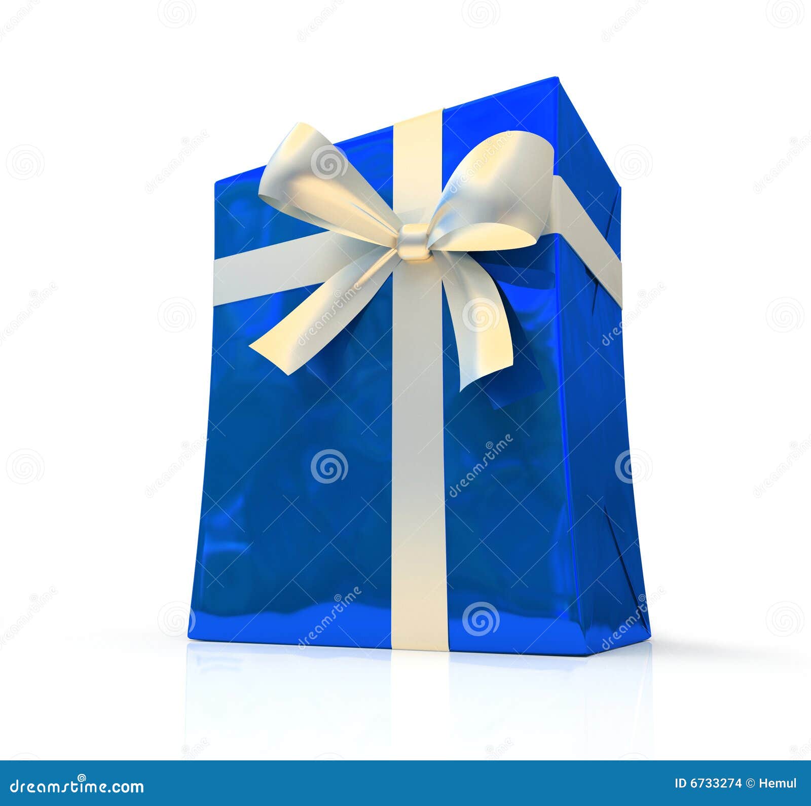 Blue fancy box stock illustration. Illustration of shiny - 6733274