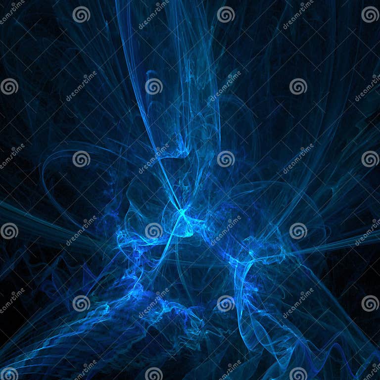 Blue fantasy stock illustration. Illustration of light - 1474274