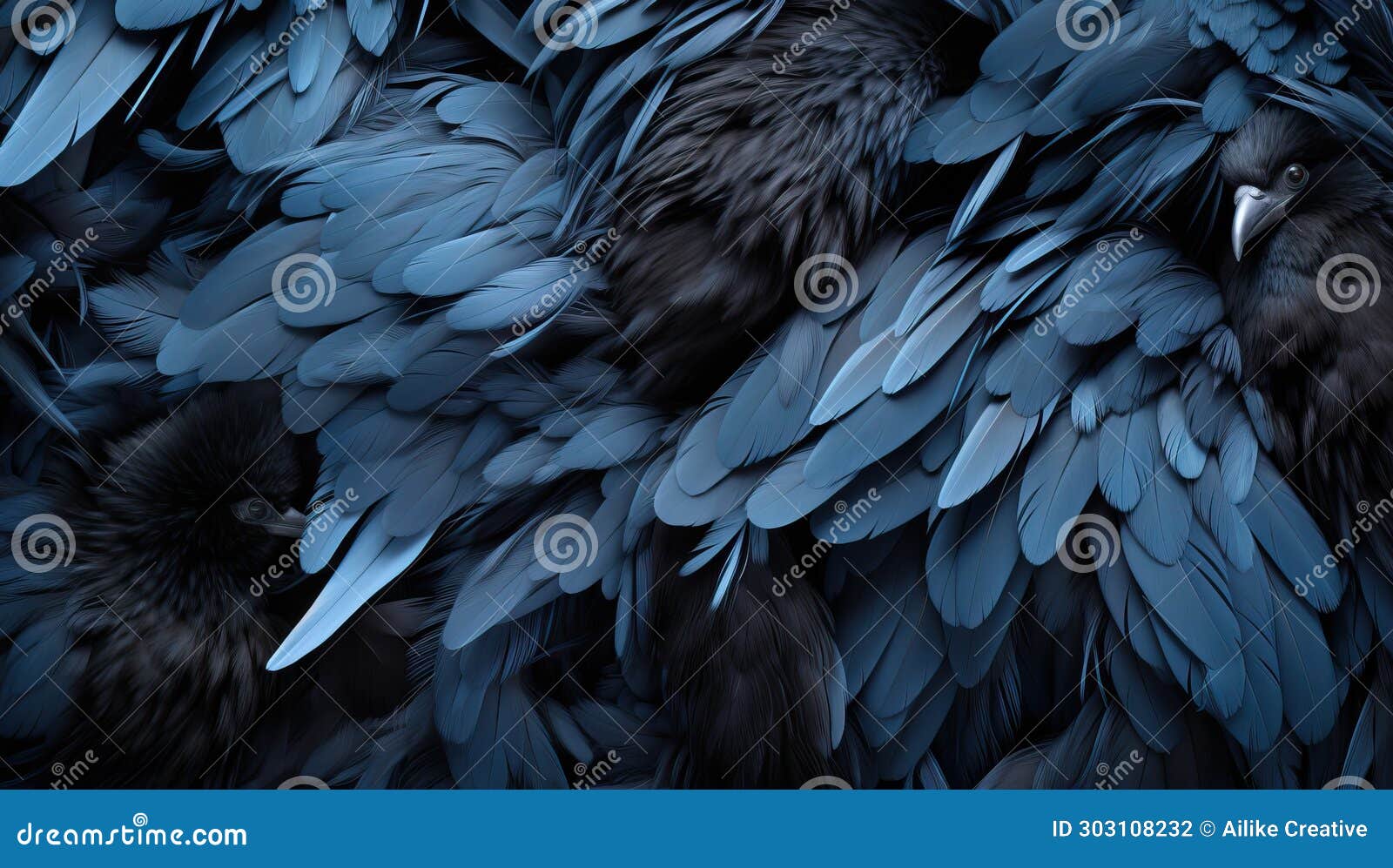 Blue Feathered Aztec Warrior In Detailed Armor Royalty-Free Cartoon ...