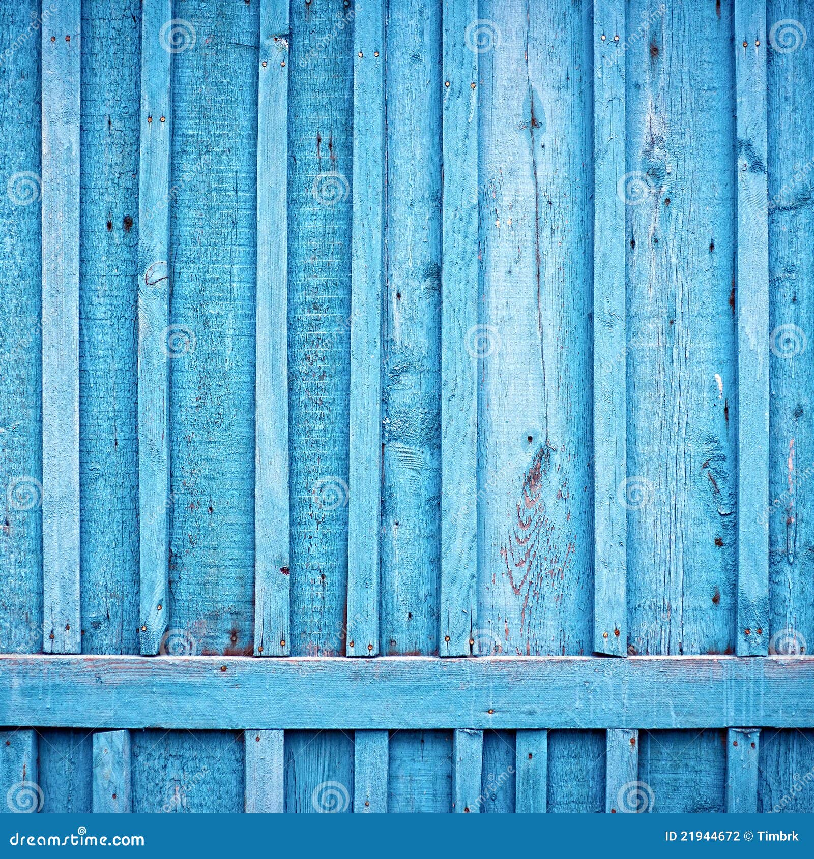 Blue fence stock photo. Image of pattern, color, painted - 21944672