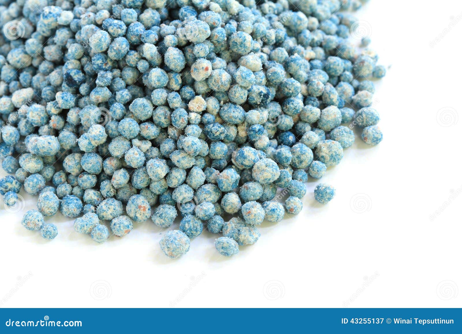Blue Fertilizer Stock Photo - Image: 43255137