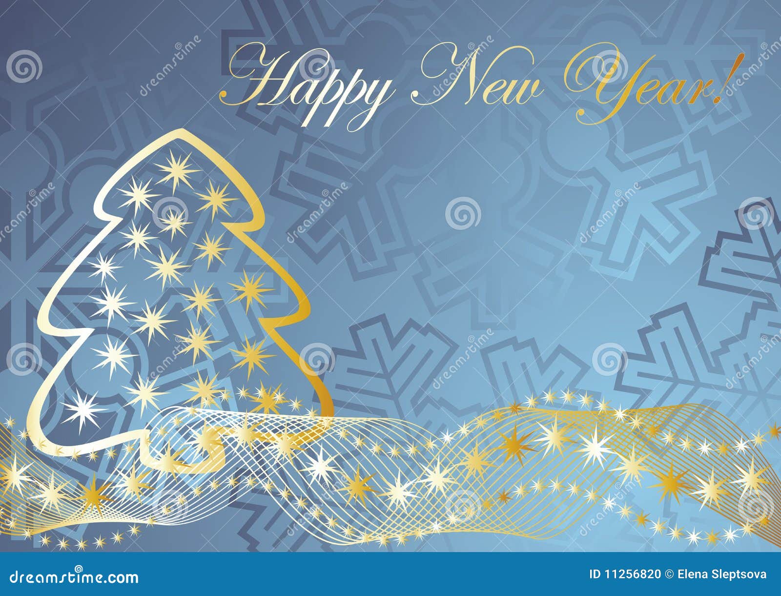 Blue festive background stock vector. Illustration of changed - 11256820