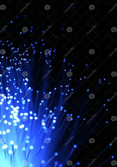 Blue Fiber Optic Cable stock illustration. Illustration of fiber - 984810