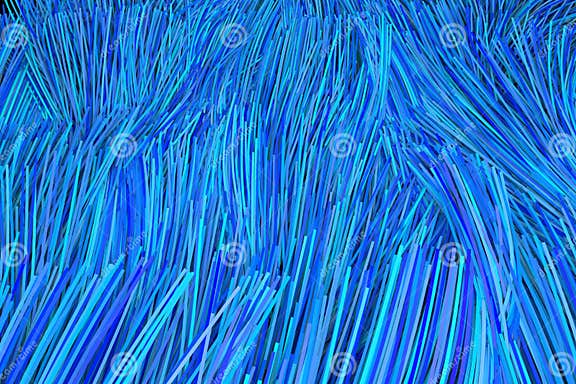 Blue fiber optics stock illustration. Illustration of abstract - 255572991