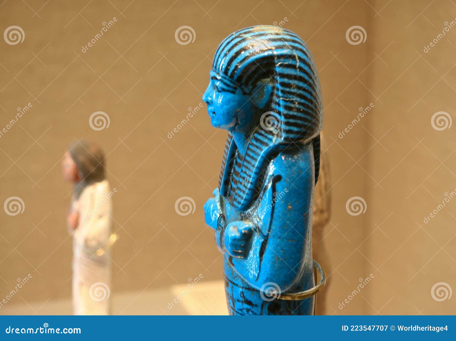 Blue figurine editorial photography. Image of sculpture - 223547707
