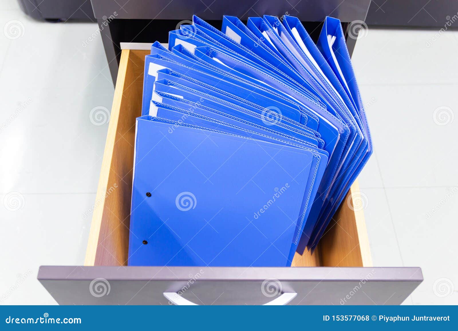 Blue File Folder Documents in a File Cabinet Retention of Stock Photo ... Blue File Folder Documents in a File Cabinet Retention of Stock Photo ...