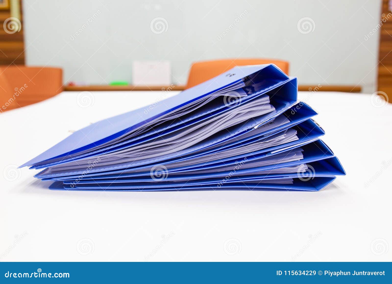 Blue File Folder with Documents Stock Image - Image of archives ... Blue File Folder with Documents Stock Image - Image of archives ...
