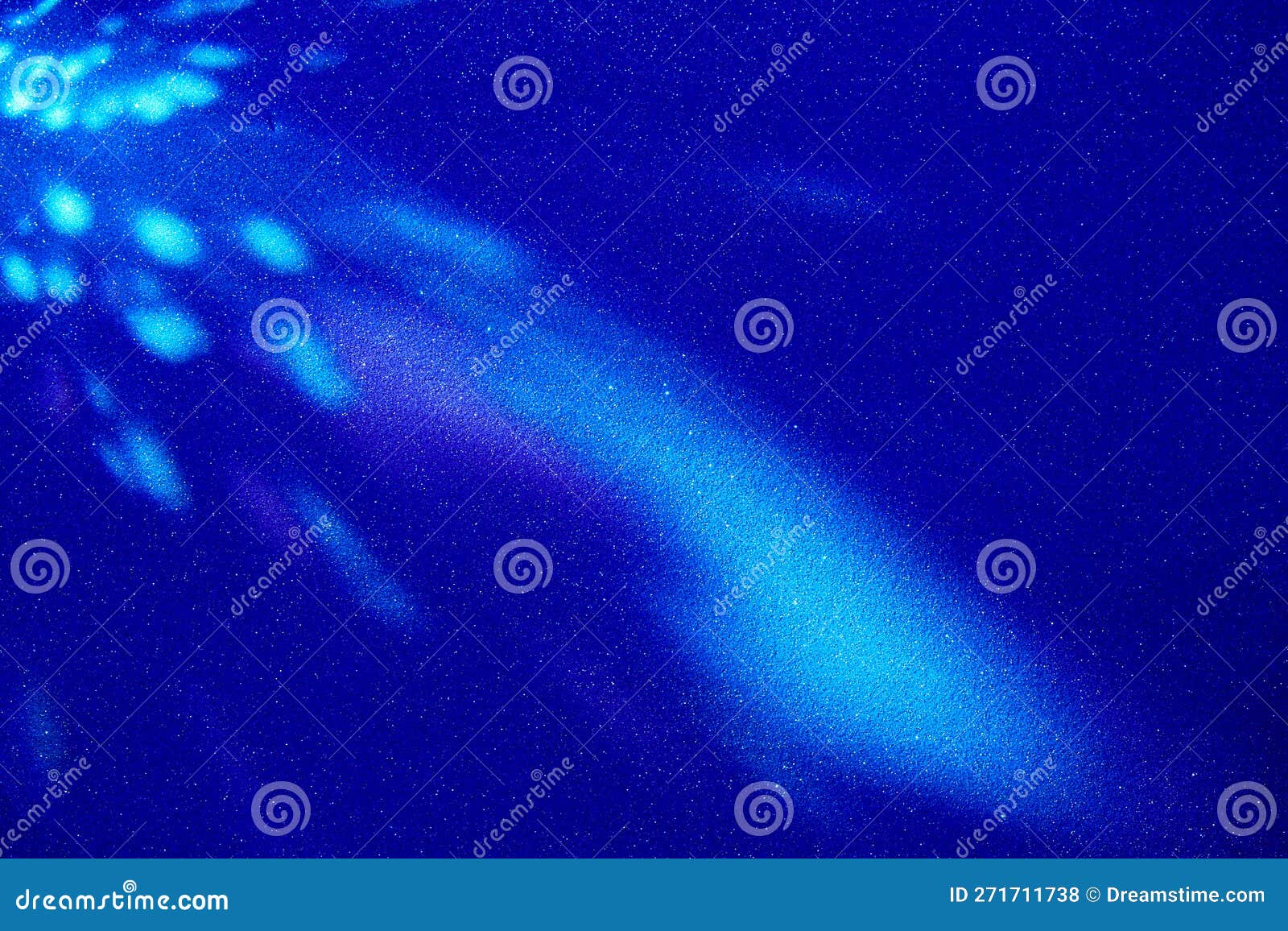 On a Blue Finely Grained Background, a Light Blue Gradient Radiance of ...