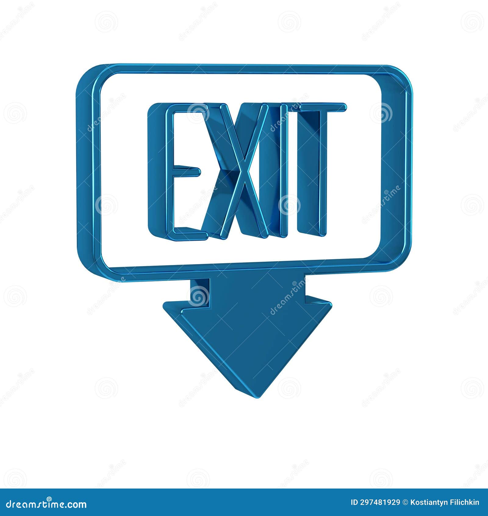 Exit Transparent Icon. Exit Symbol Design From Hotel Collection. Vector ...