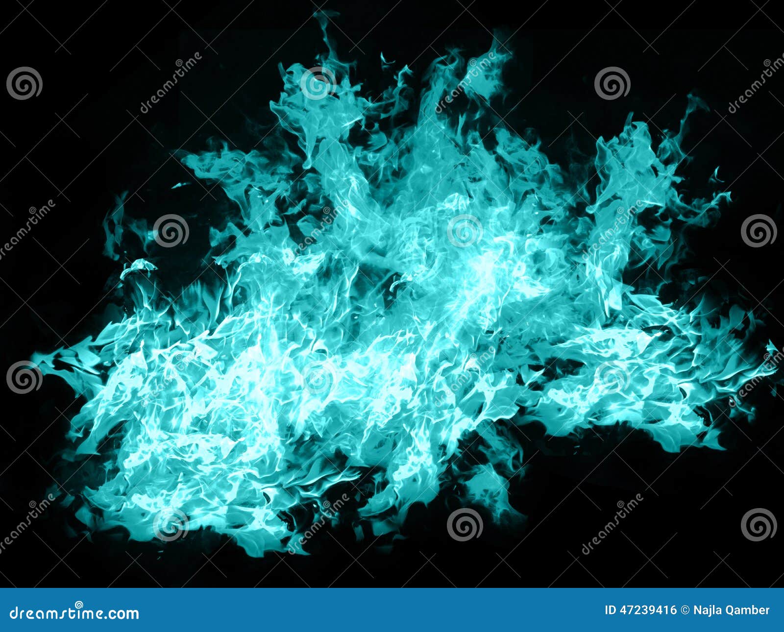 Blue Fire Texture