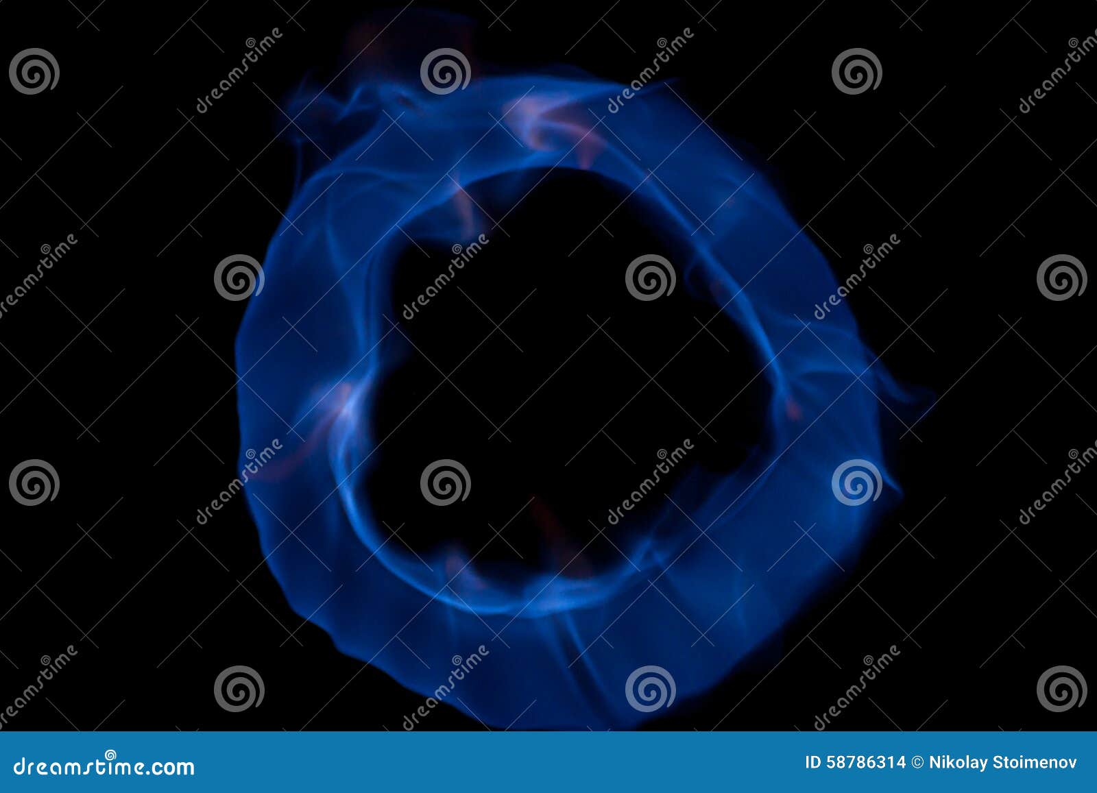 Blue fireball stock photo. Image of burn, inferno, flame - 58786314