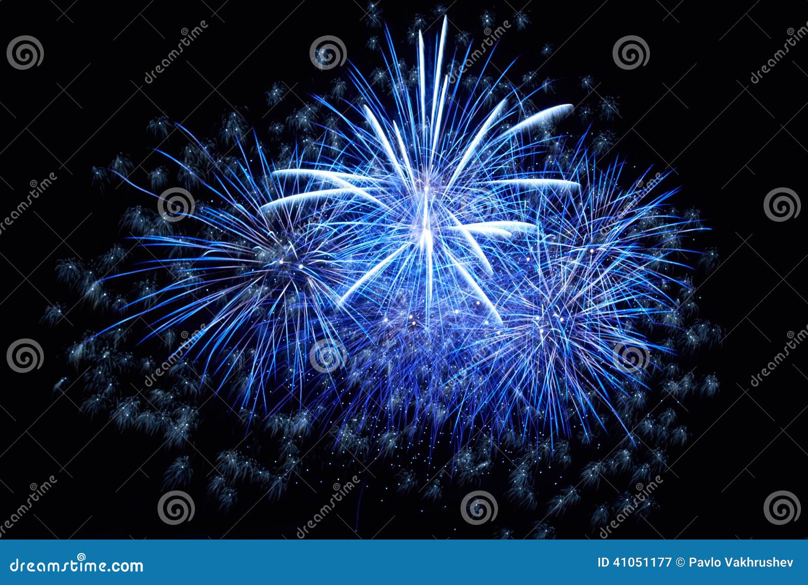 Blue Fireworks In Valletta Fireworks Festival, Malta Fireworks Festival ...