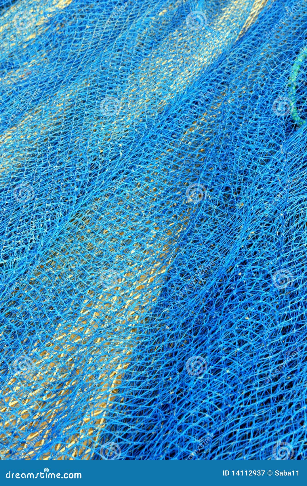 Blue fish net background stock image. Image of macro - 14112937