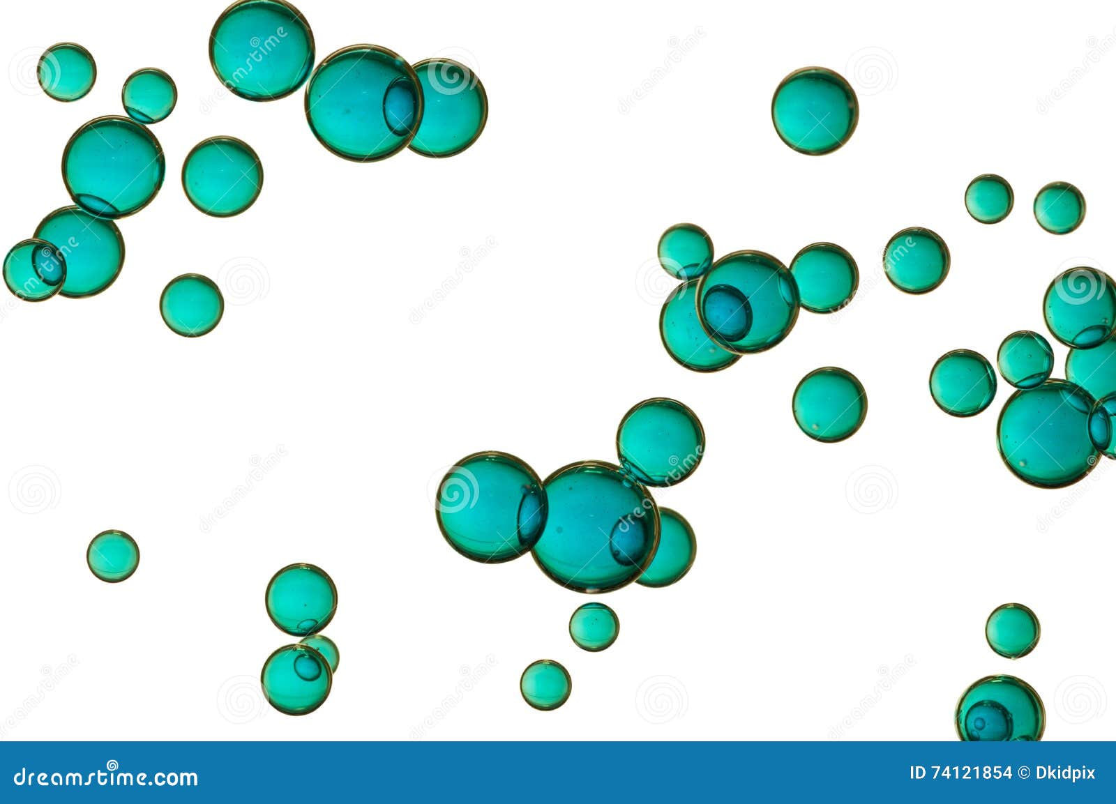 Blue fizz bubbles stock photo. Image of circle, foam - 74121854
