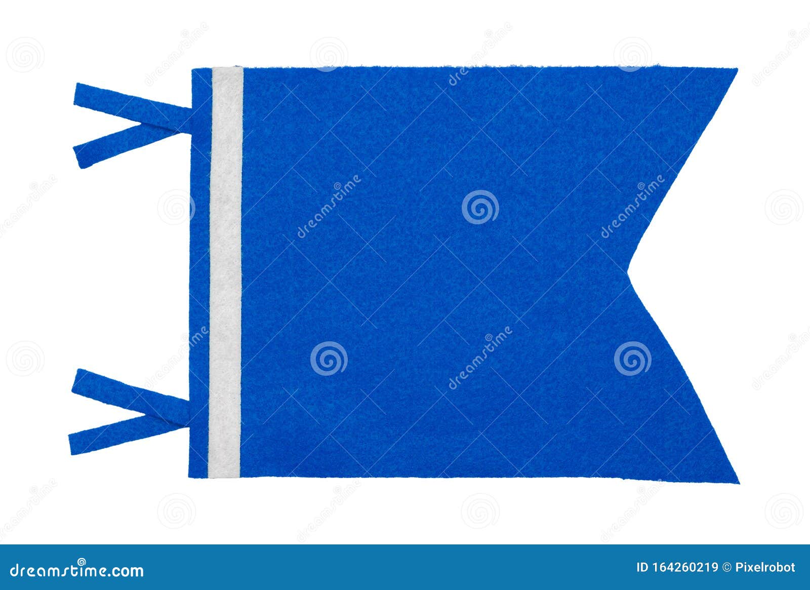 Blue Flag Pennant stock image. Image of space, flag - 164260219