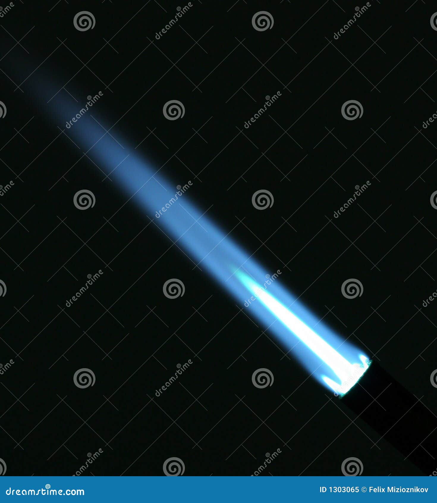 Blue flame stock image. Image of burning, propane, danger - 1303065