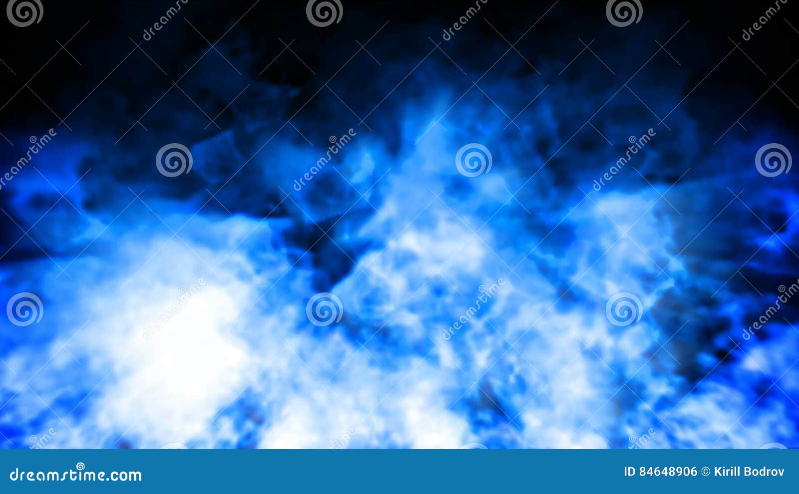 Blue Flame Abstract Motion Background Seamless Loop Stock Footage ...