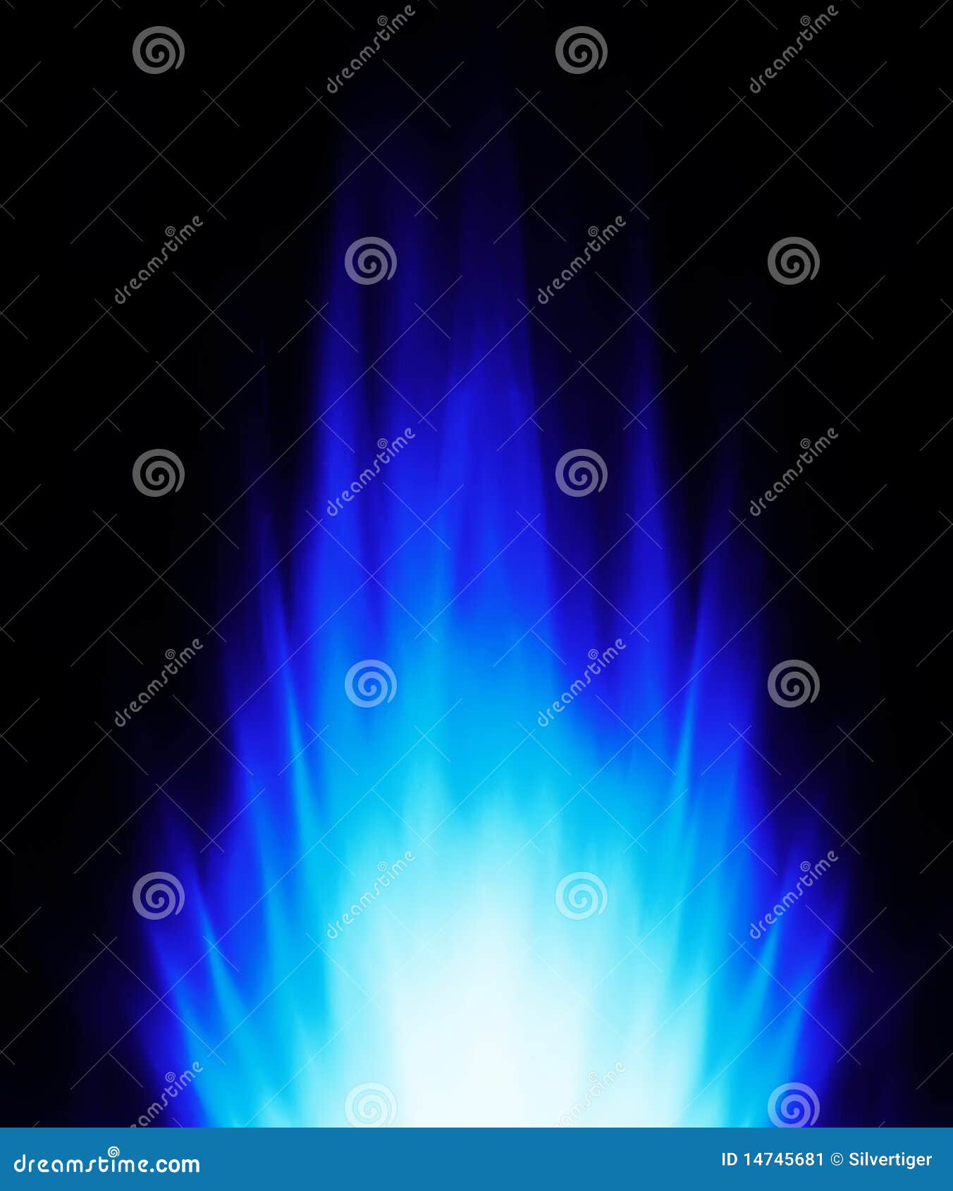 Blue flame background stock illustration. Illustration of dark - 14745681