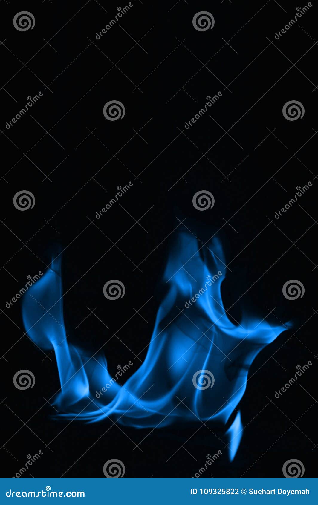 Blue Flames of Fire As Abstract Backgorund Stock Photo - Image of fuel ...