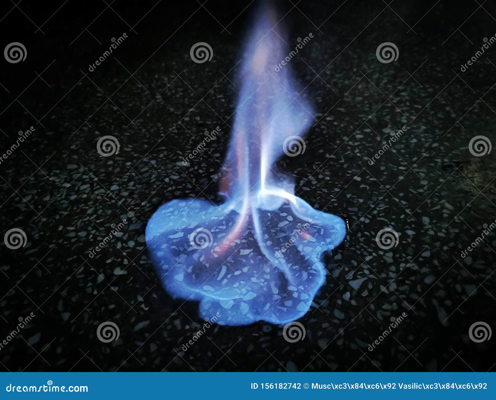 Blue Flare stock photo. Image of blue, military, flare - 156182742