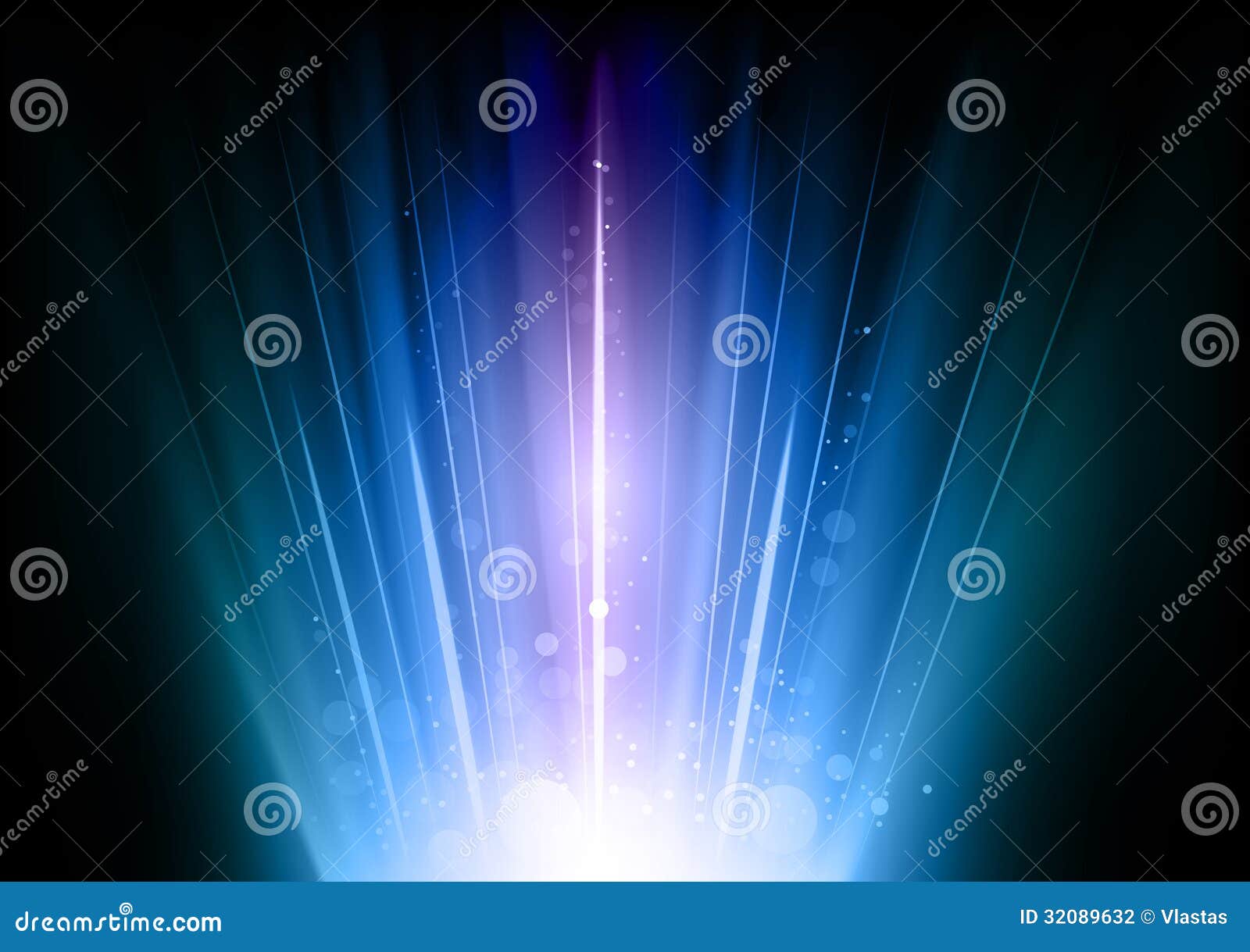 Blue flares stock vector. Illustration of flare, celebrate - 32089632