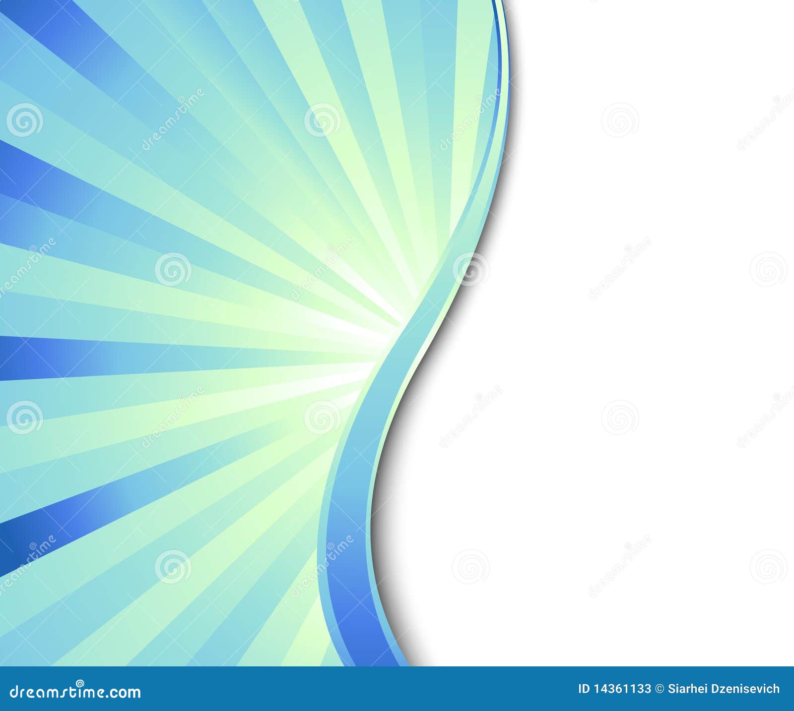 Blue Flash - Banner Template Stock Vector - Illustration of elegant ...