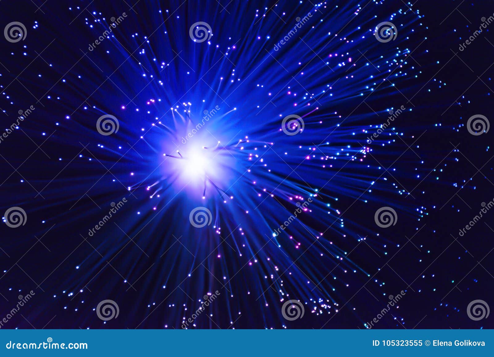 Blue flash firework stock image. Image of night, celebration - 105323555