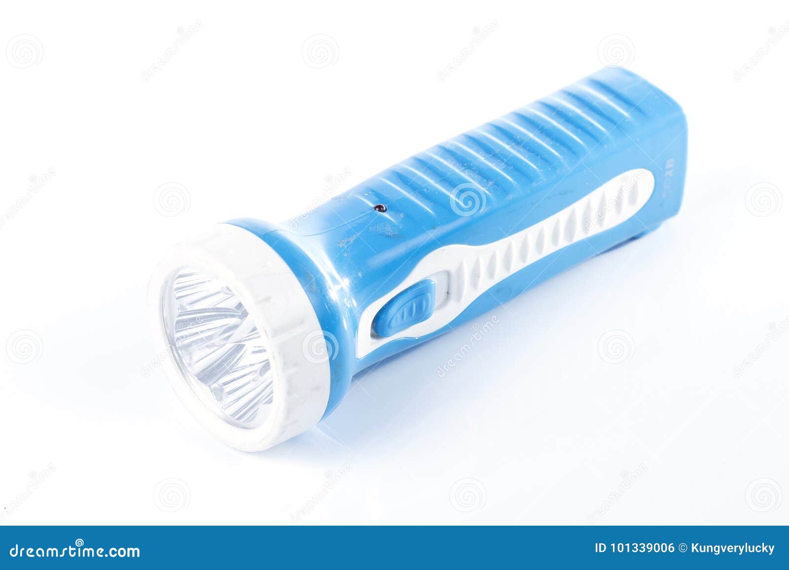 Blue flash light stock photo. Image of lantern, background - 101339006
