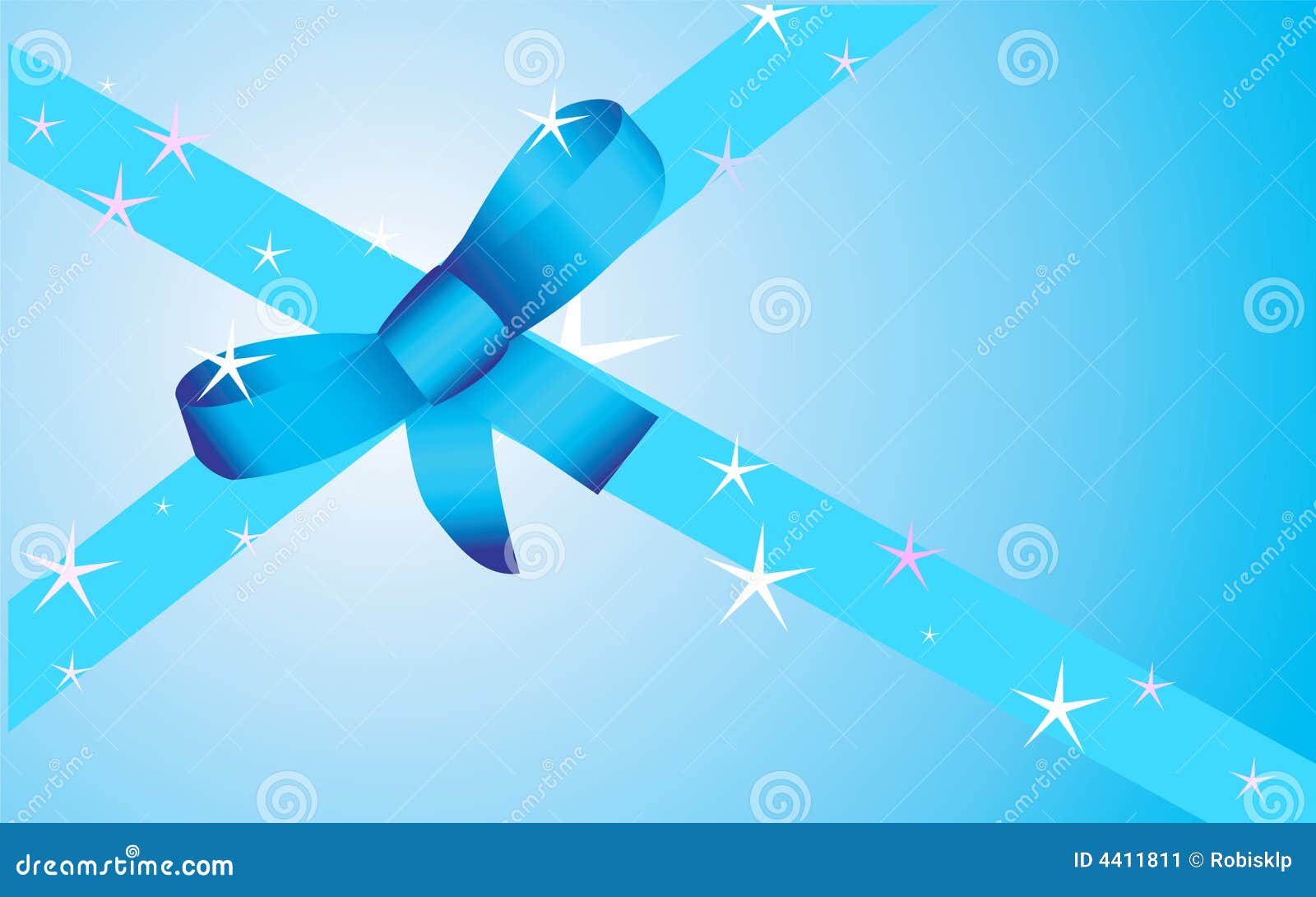 Blue flayer with stars stock vector. Illustration of creative - 4411811