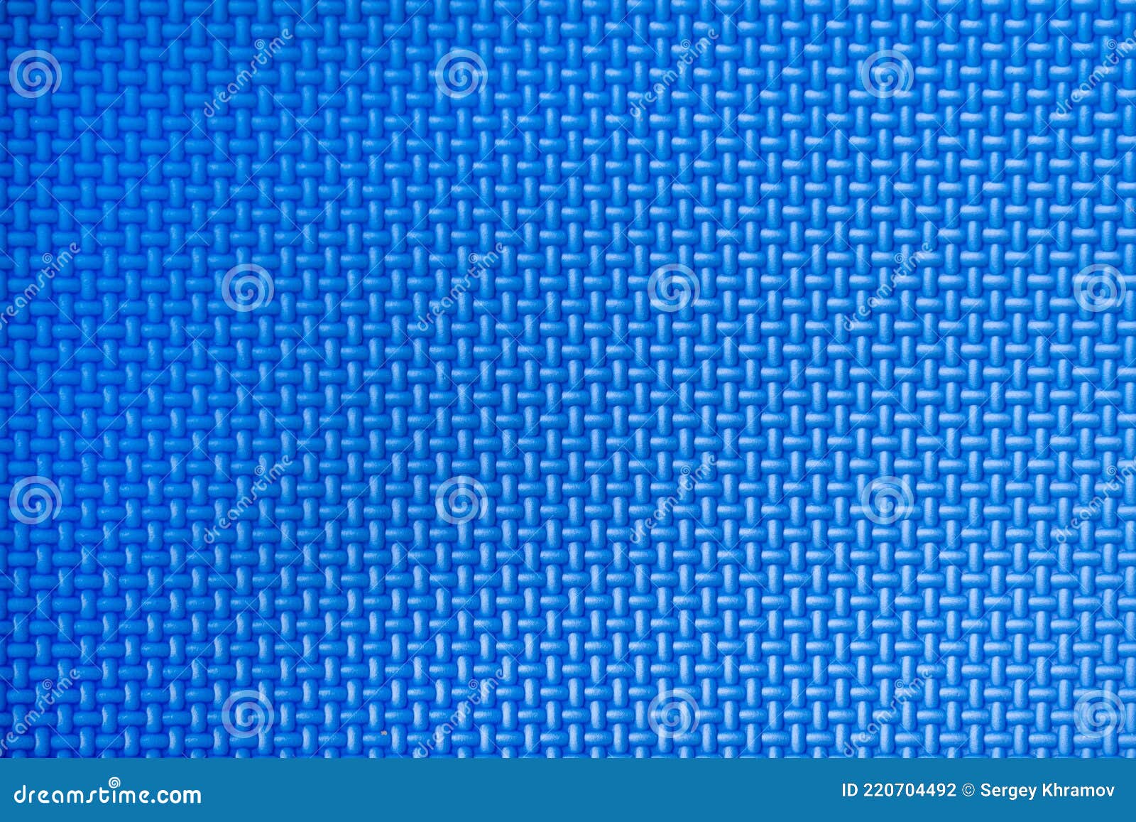 Blue Floor Mat Surface Texture Stock Photo - Image of pattern, activity ...