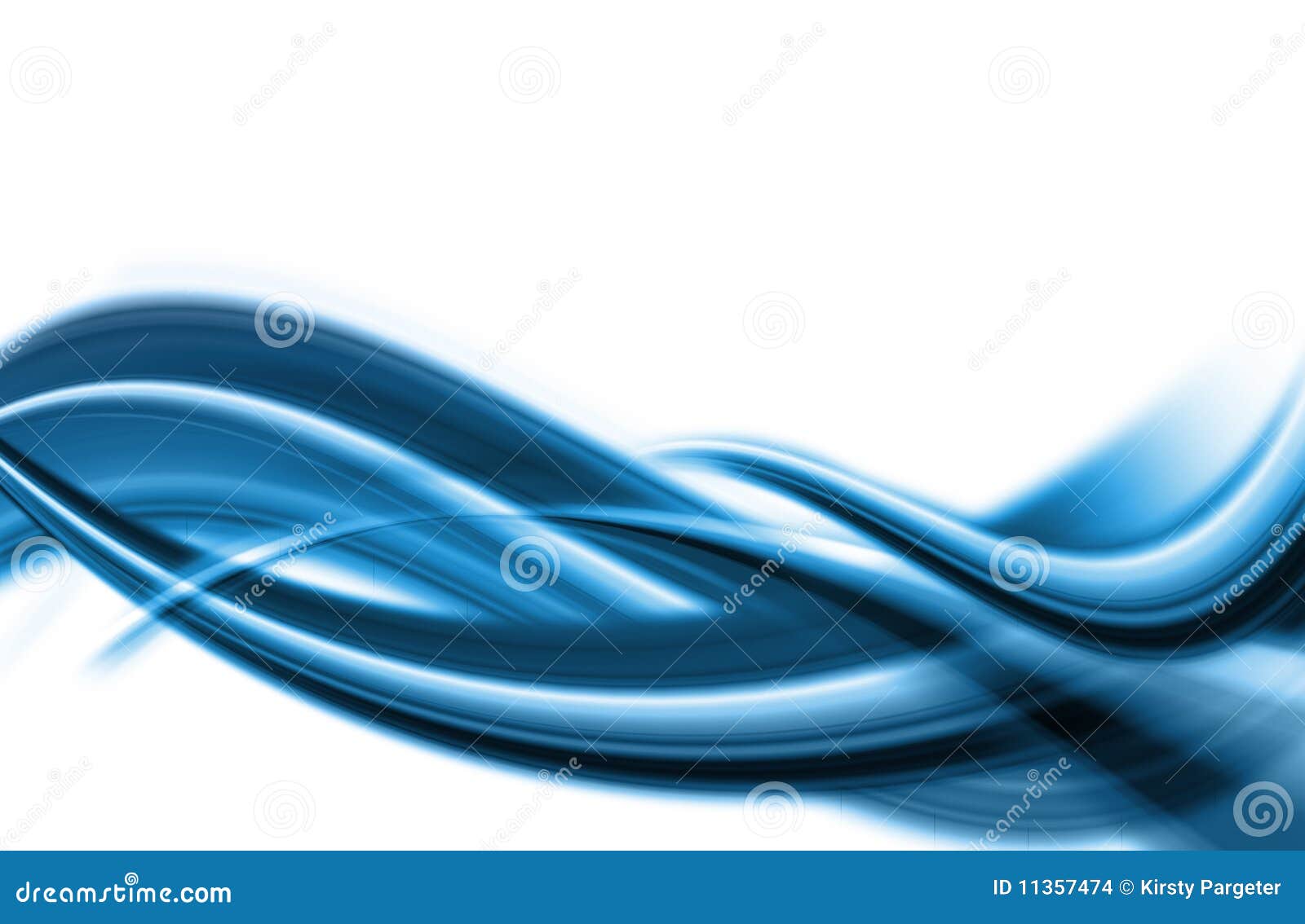 Blue flow stock illustration. Illustration of color, flow - 11357474