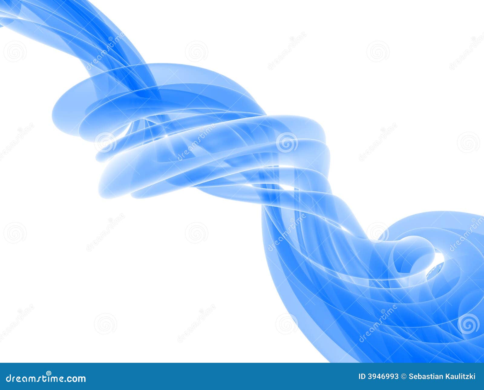 Blue flow stock illustration. Illustration of artistic - 3946993
