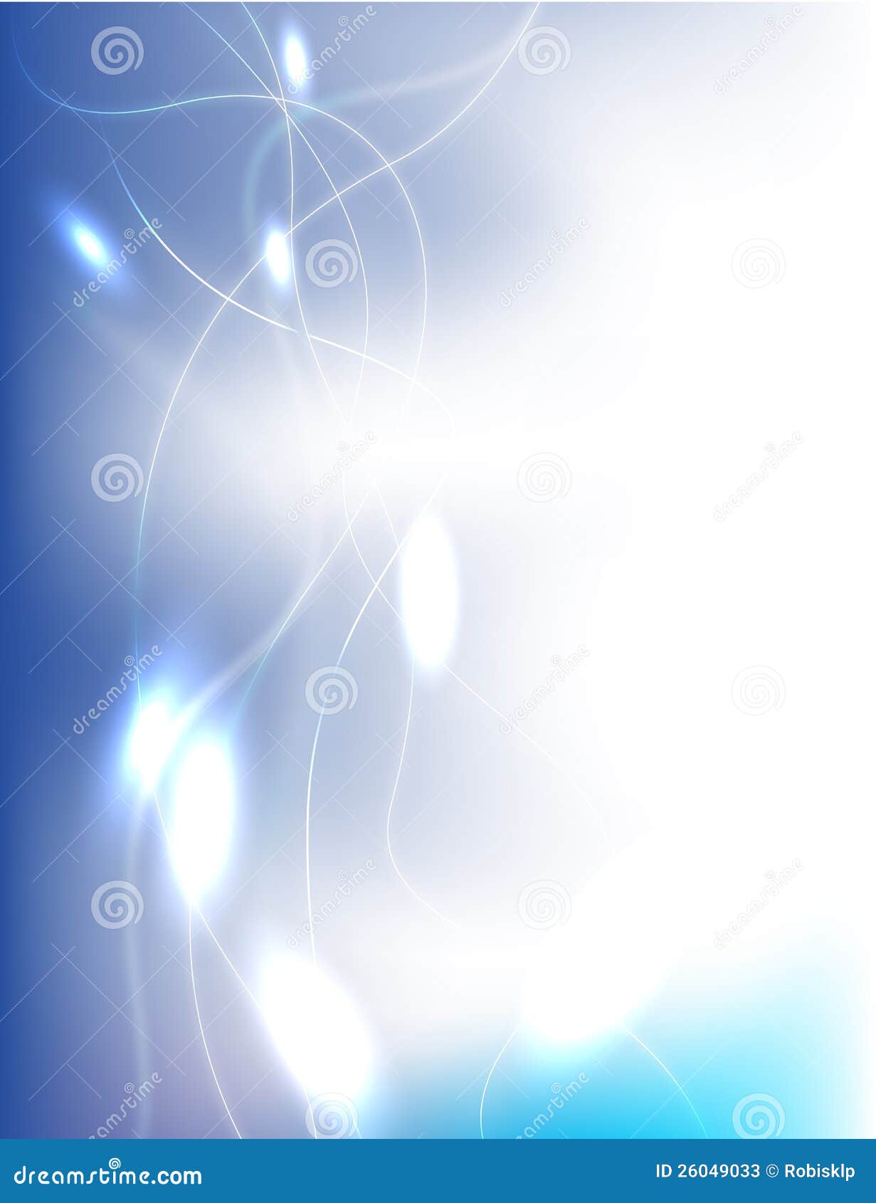 Blue Flow Background stock vector. Illustration of line - 26049033