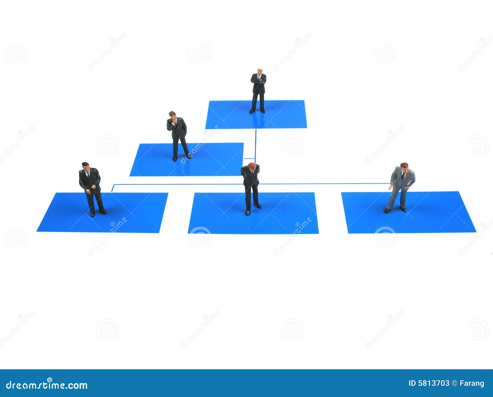Blue flowchart stock image. Image of concept, data, business - 5813703