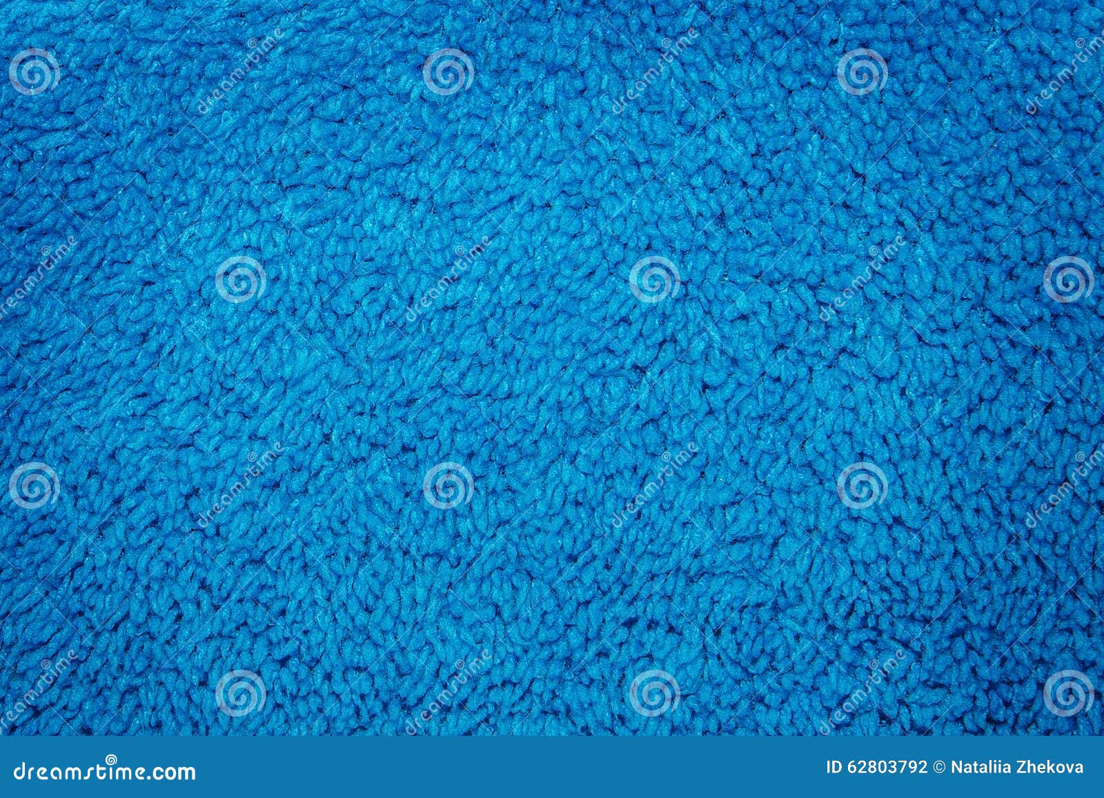 Blue Fluffy Towel Texture Background Stock Photo - Image of background ...