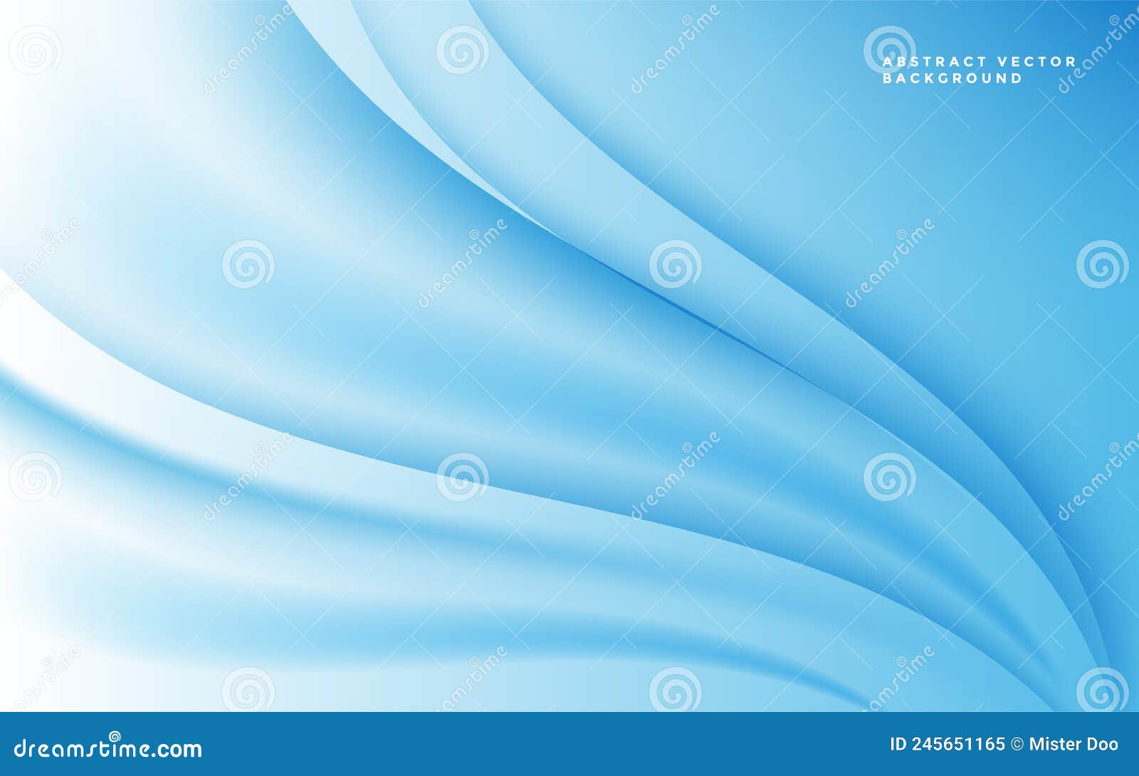 Blue Fluid Gradient Background. Blue Abstract Wave Background Stock ...