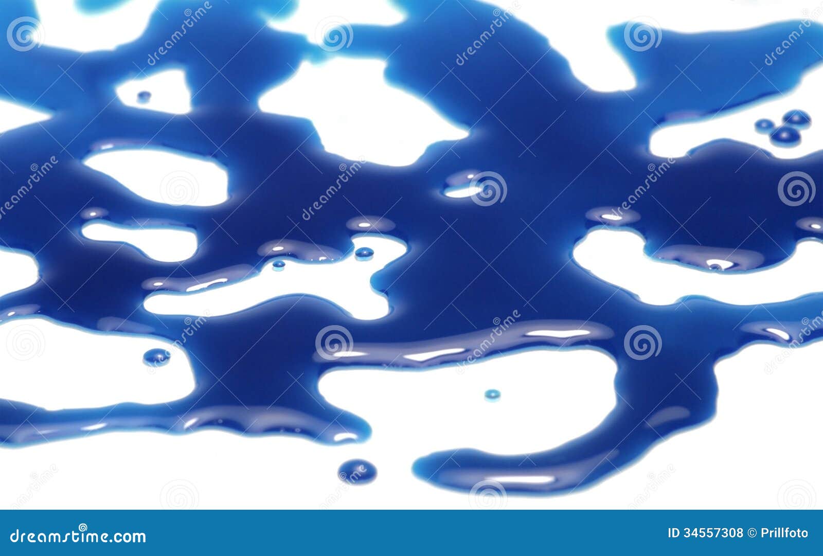 Blue fluid stock photo. Image of drenched, drop, shiny - 34557308