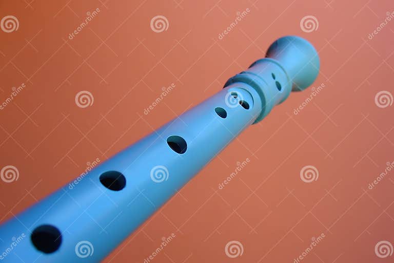 Blue Flute stock photo. Image of notes, music, instrument - 716354