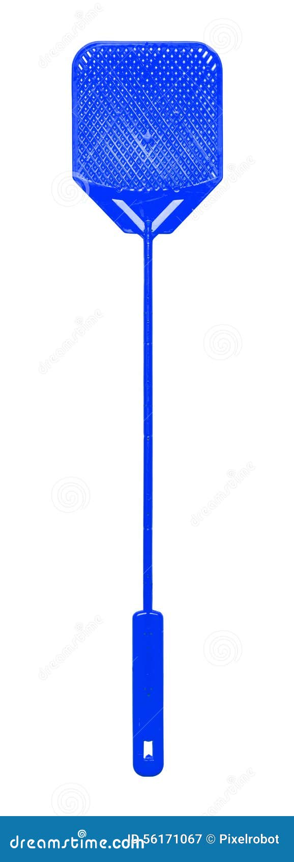 Blue Fly Swatter stock image. Image of flat, blue, control - 56171067