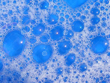 Blue foam stock photo. Image of fresh, splash, relax, pollute - 156450