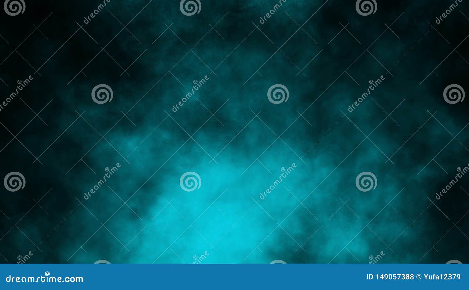 Blue Fog and Mist Effect on Black Background. Smoke Texture . Design ...