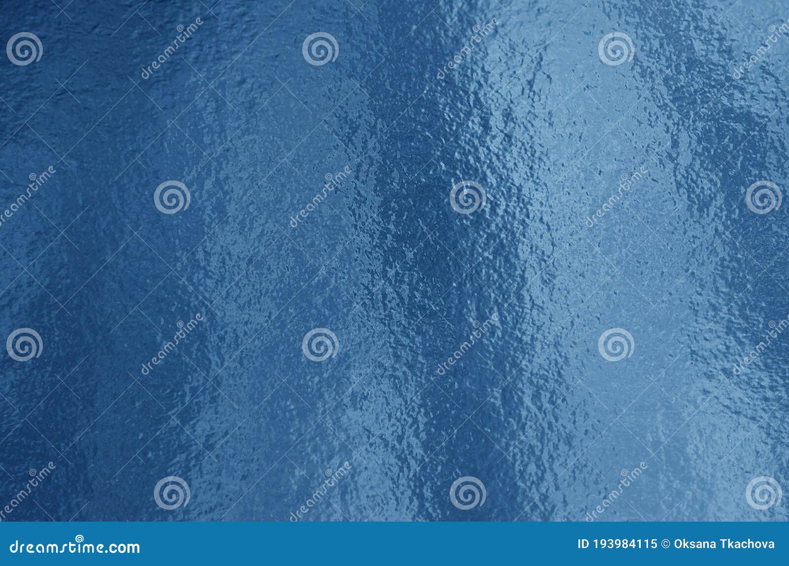 Blue Foil Background With Highlights And Uneven Texture Stock Image ...