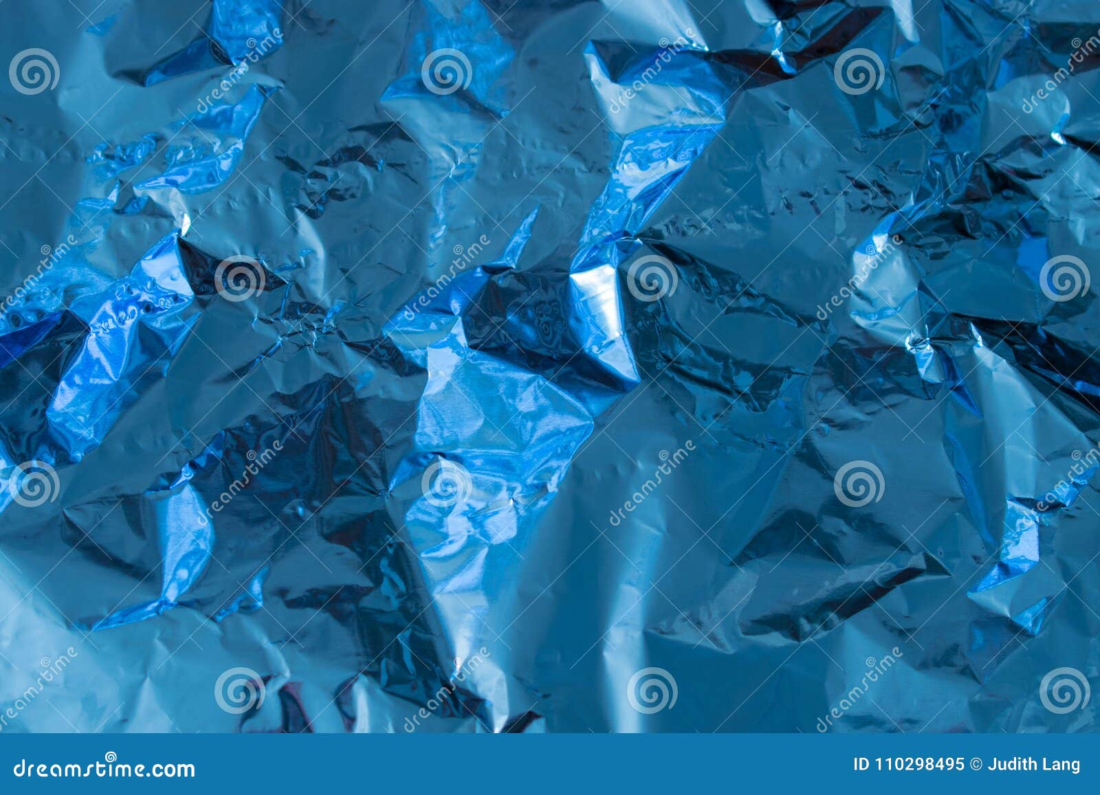Blue Foil Texture Background Stock Image - Image of glitter, luminous ...