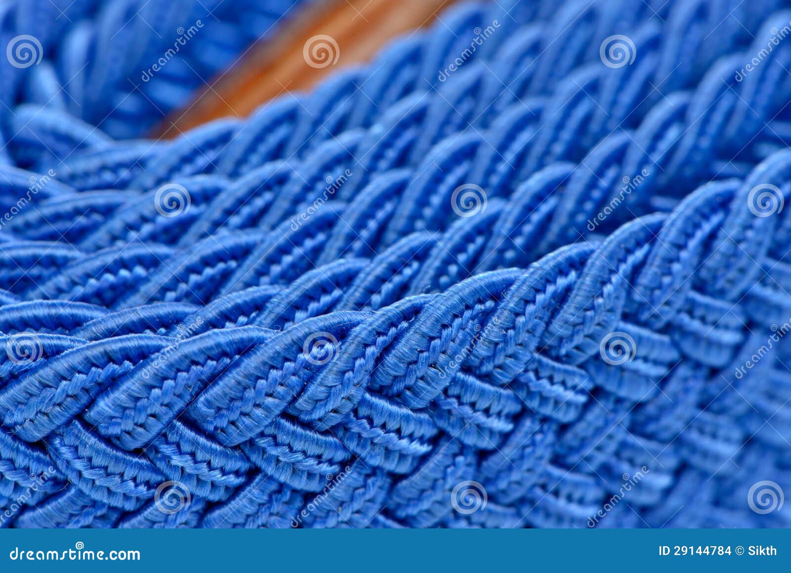Blue Folded Cord Belt stock photo. Image of female, accessory - 29144784