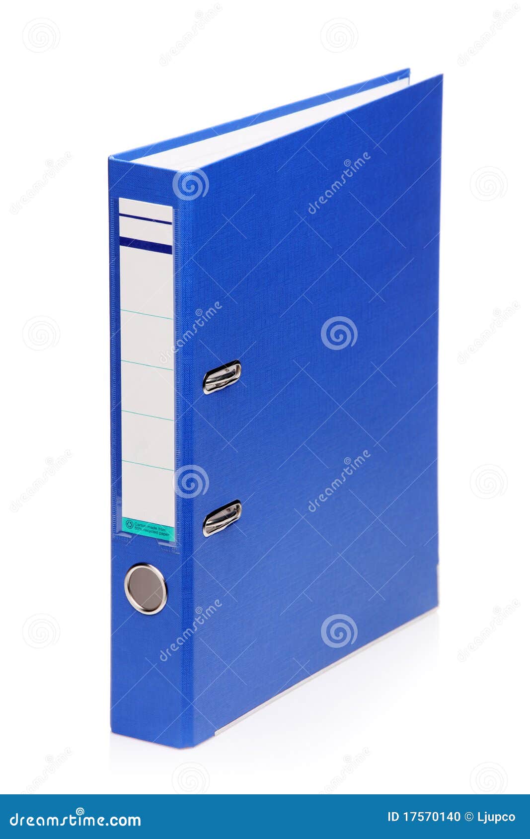 Blue folder stock photo. Image of blue, design, office - 17570140