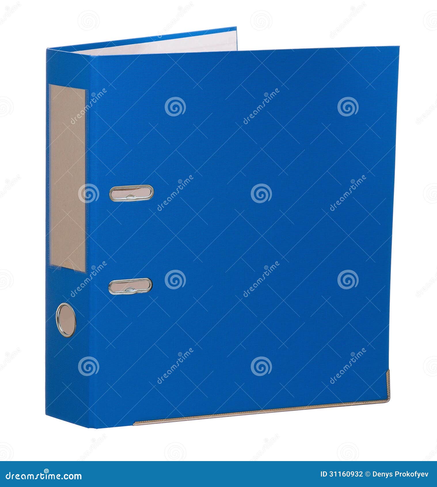 Blue folder stock photo. Image of paperwork, organization - 31160932