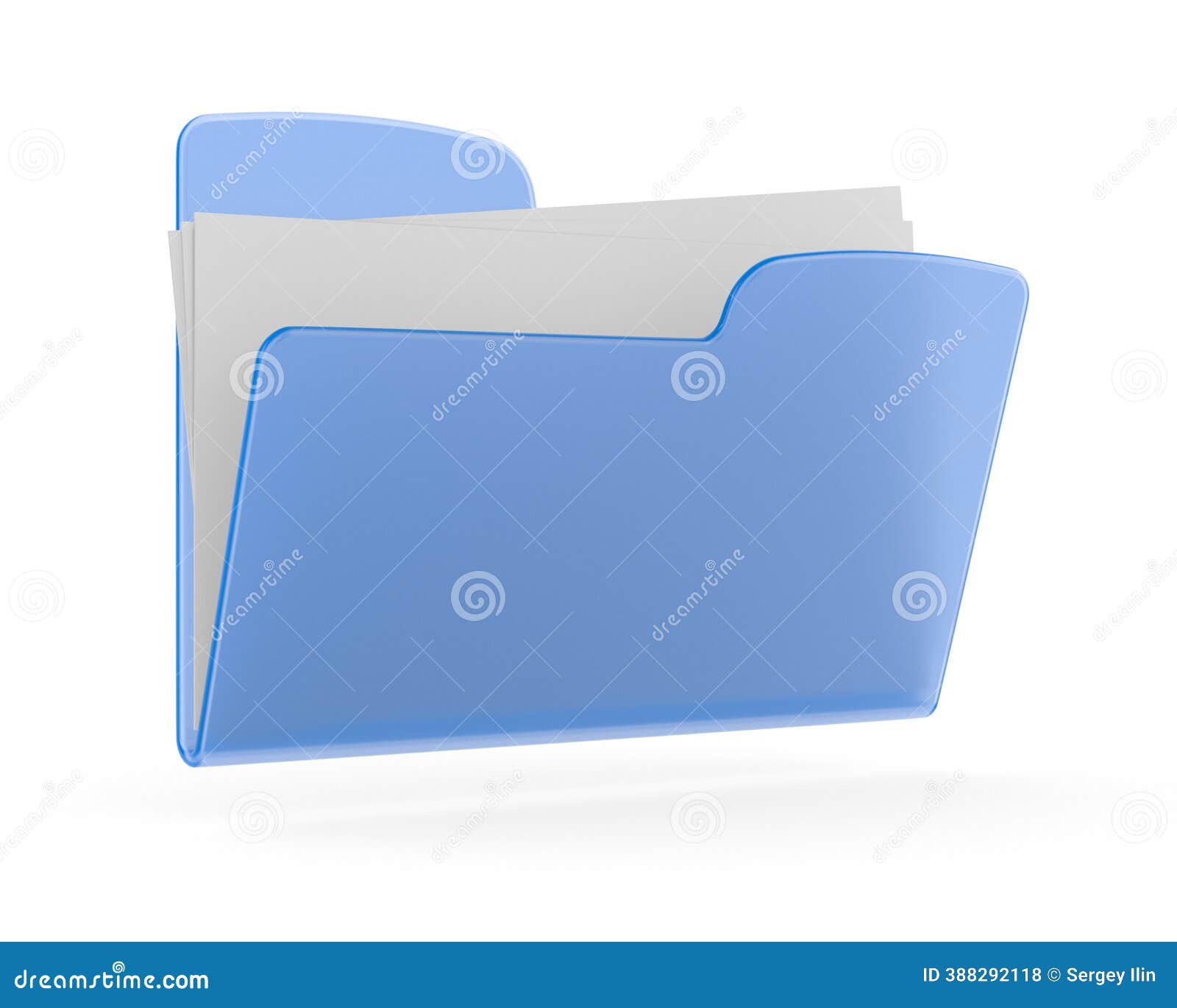Blue Folder Tree Icon Isolated On Grey Background. Computer Network ...