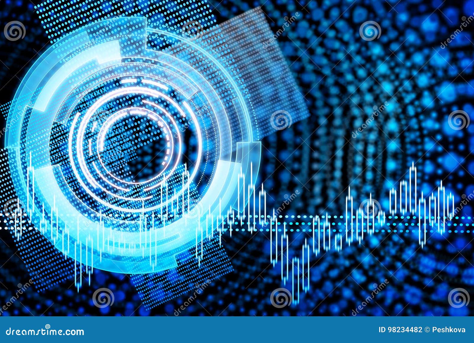 Blue Forex Button Background Stock Illustration - Illustration of ...